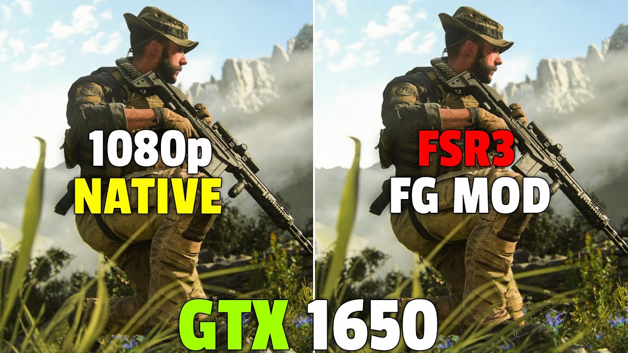 Call of Duty: Warzone - GTX 1650 - AMD FSR 3 Frame Generation - 1080p ...