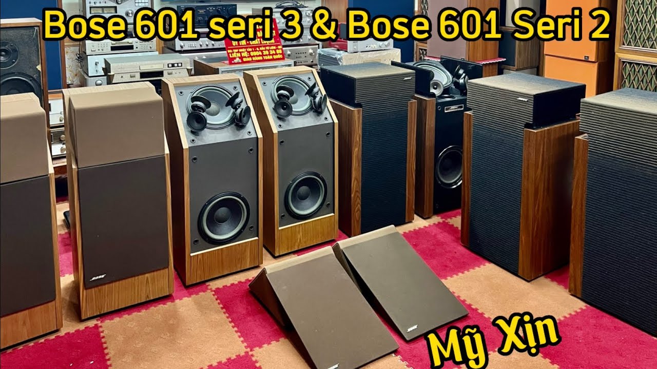 Loa Bose 601 Seri 3 & Bose 601 Seri 2 Vàng bãi mỹ đẹp đứt tay tuyển chọn xuất sắc - LH ...
