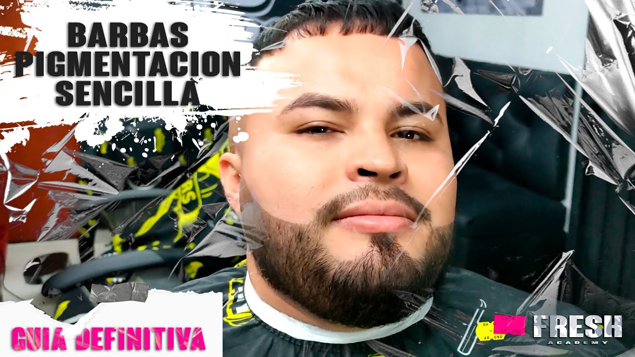 COMO HACER UNA BARBA DESVANECIDA CON PIGMENTO DE MANERA FACIL PASO A ...