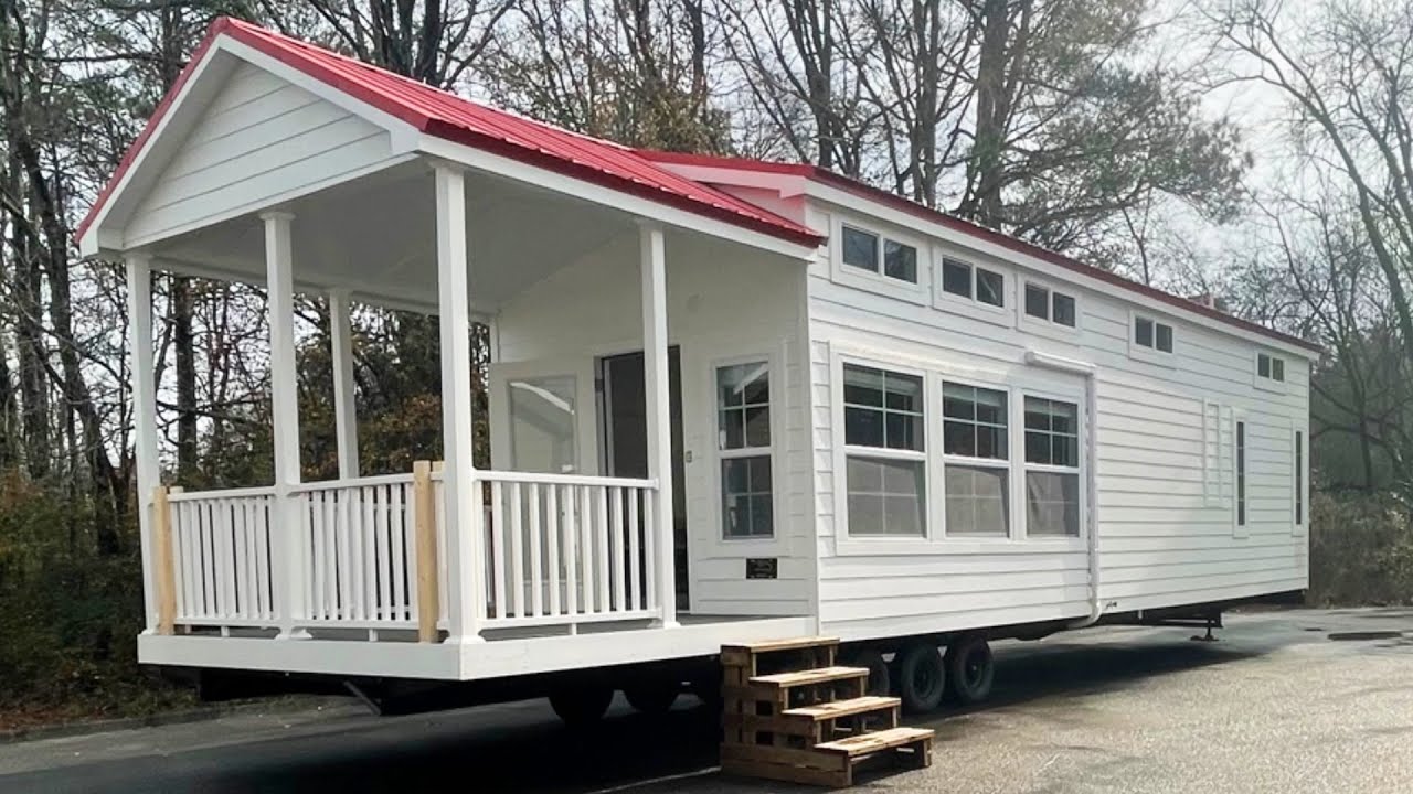 ABSOLUTELY STUNNING CARDINAL TINY HOUSE IS ON SALE NOW - YouTube