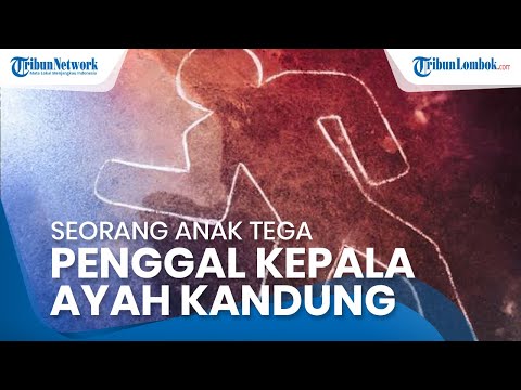 Anak Penggal Kepala Ayahnya di Lampung Tengah, Pelaku Sempat Berkeliling Kampung Sambil Bawa Karung
