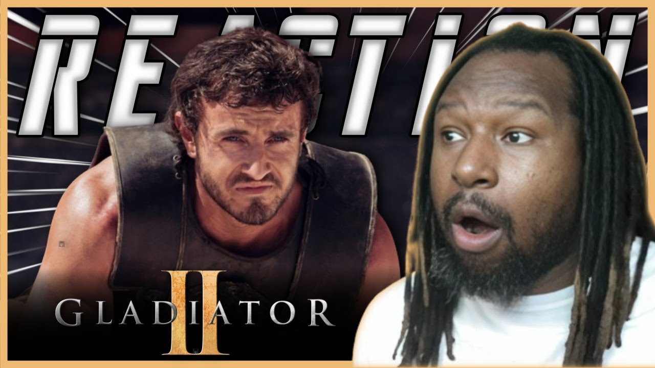 Gladiator II - Official Trailer REACTION - YouTube
