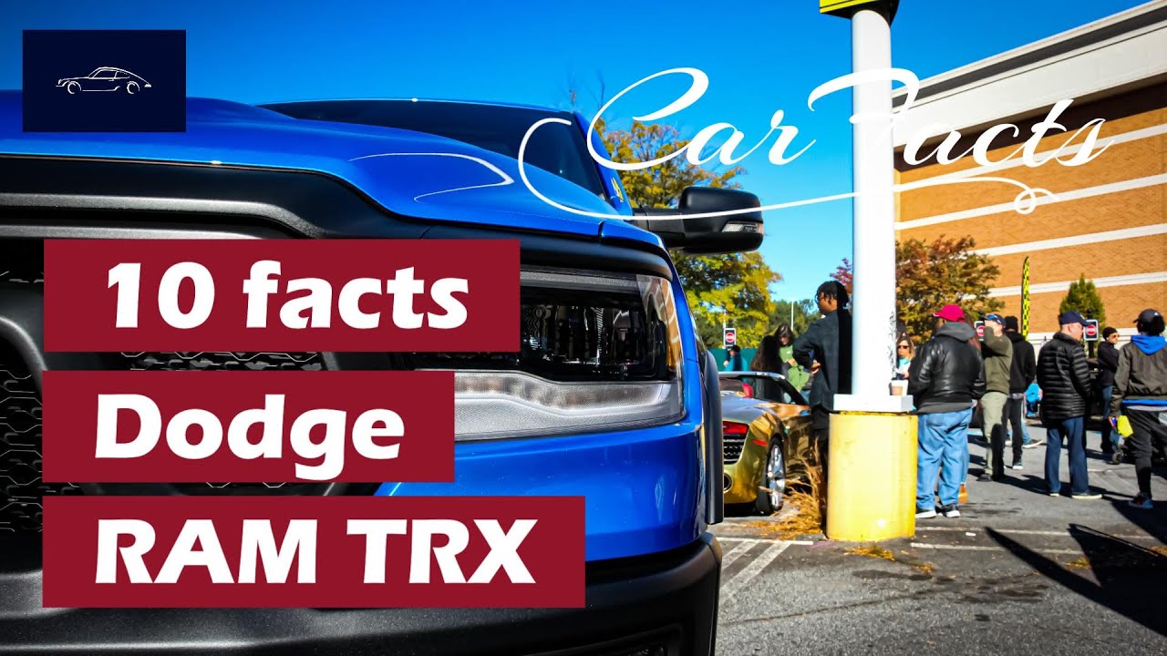 10 interesting facts about the Dodge RAM TRX - CarFacts - YouTube