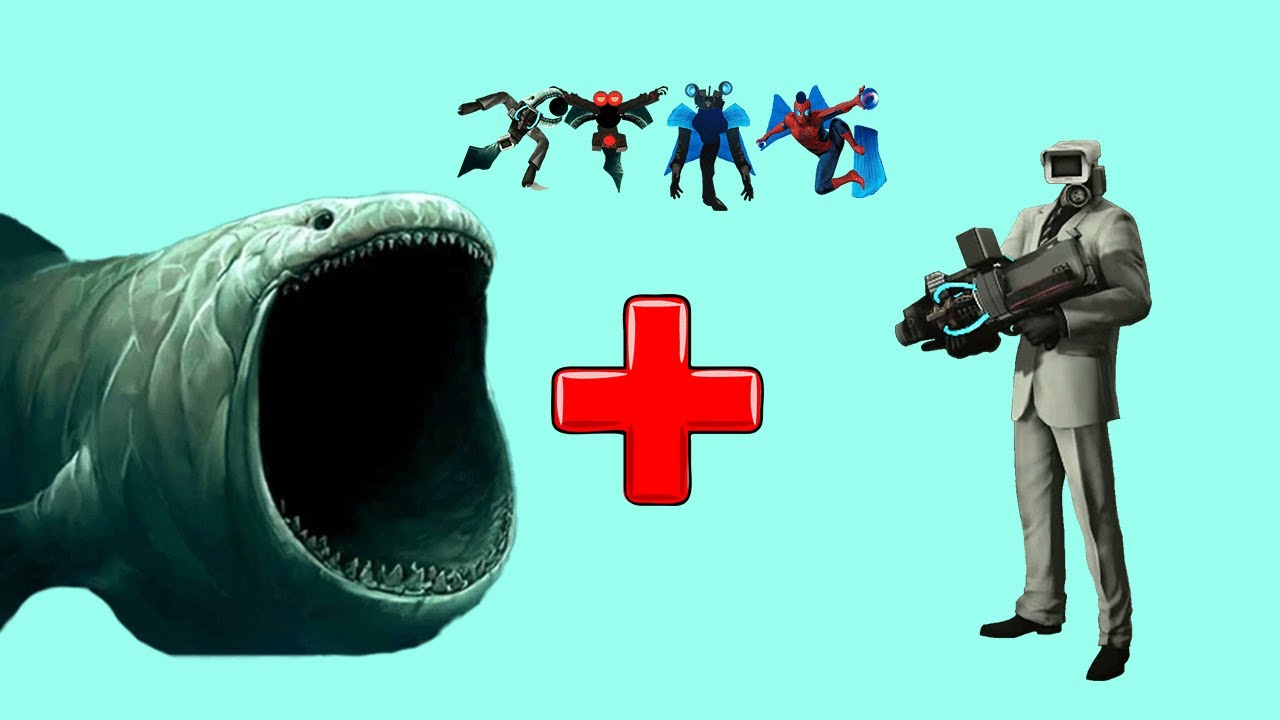 Bloop + Skibidi Toilet Camera Man = ?? Monster Craft Animation - YouTube