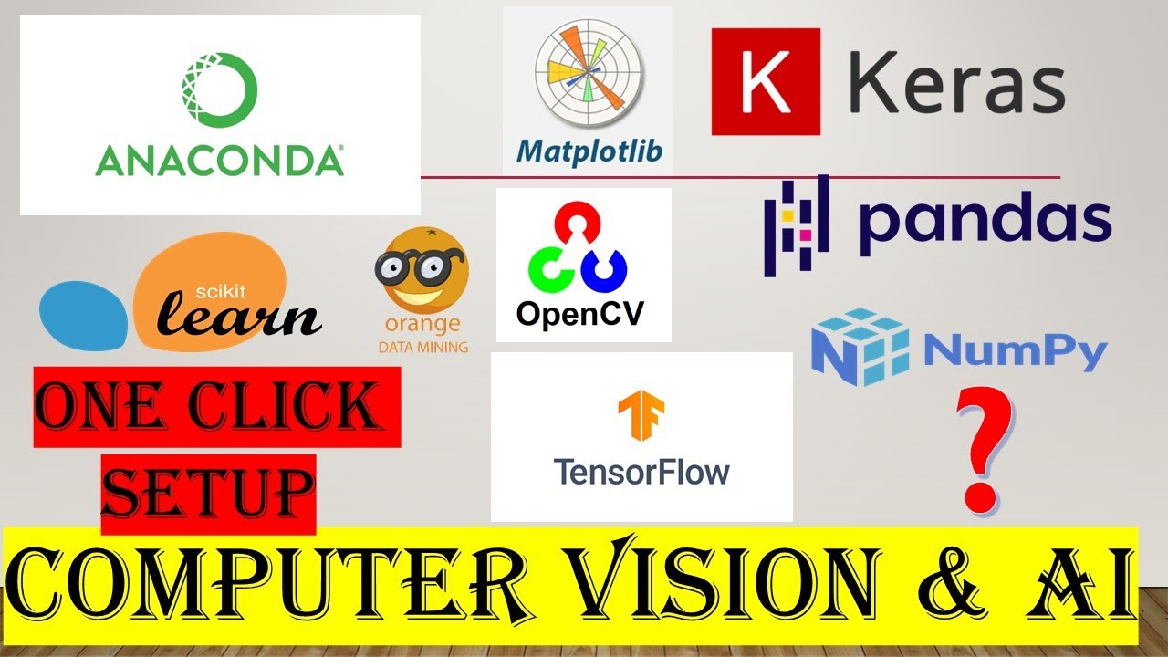 Computer Vision and AI Environment Setup/ Single click all package ...