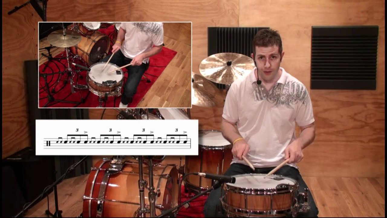 The Double Drag Tap - Icanplaydrums.com - YouTube