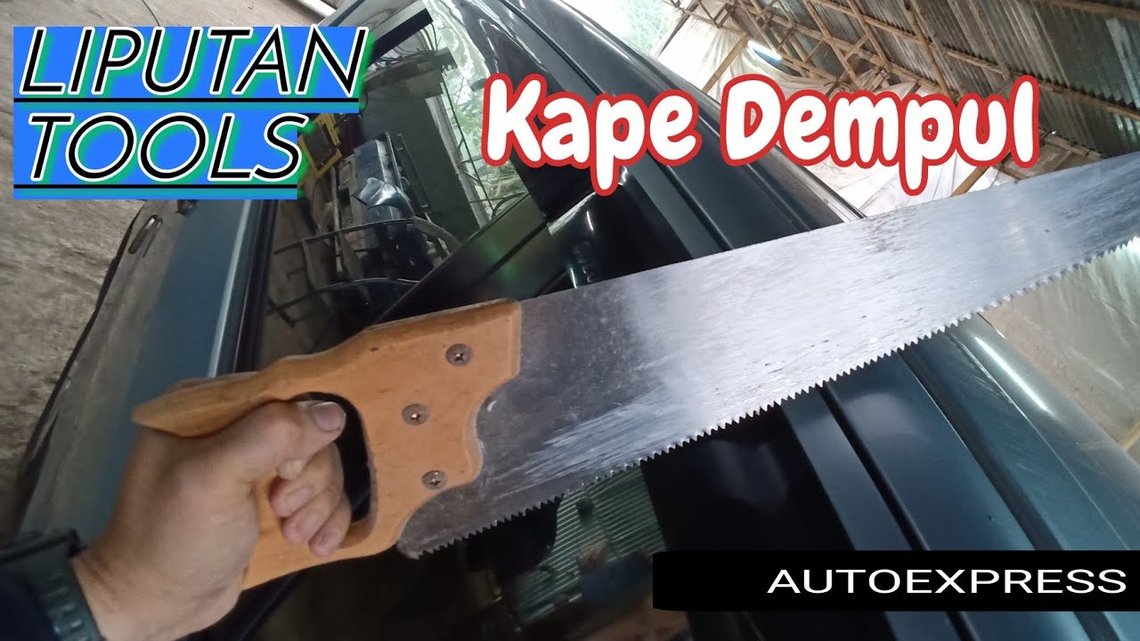 LIPUTAN TOOLS KAPE DEMPUL - YouTube