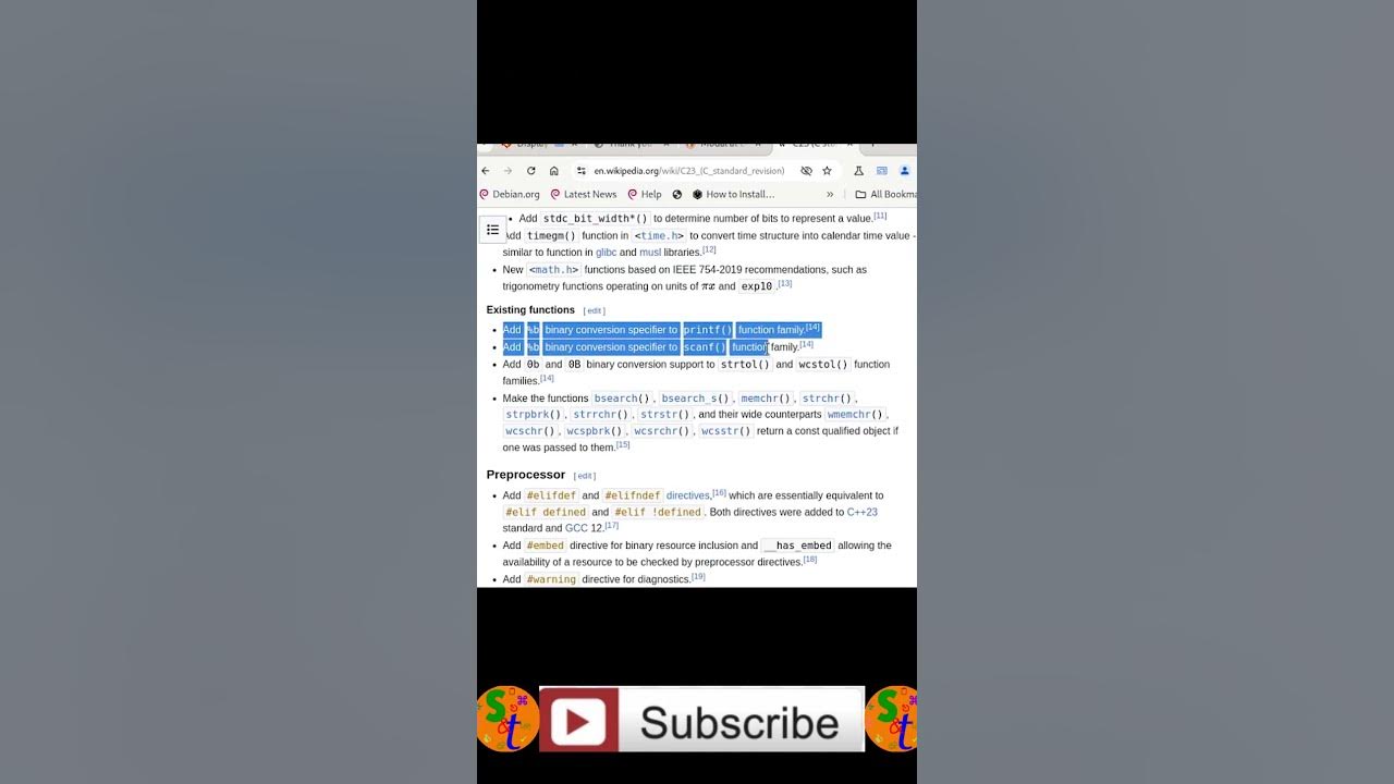 C23 is Here! 🎉 Print Binary with printf(%b) – Game Changer for C Programming! - YouTube