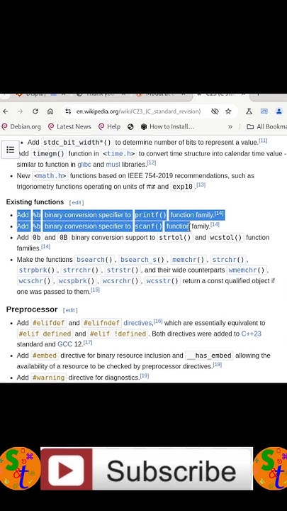 C23 is Here! 🎉 Print Binary with printf(%b) – Game Changer for C Programming! - YouTube
