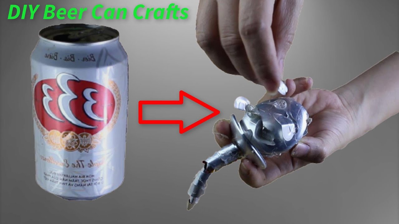DIY Beer Can Crafts | DIY Craft Idea | Easy & Cool Craft idea - YouTube