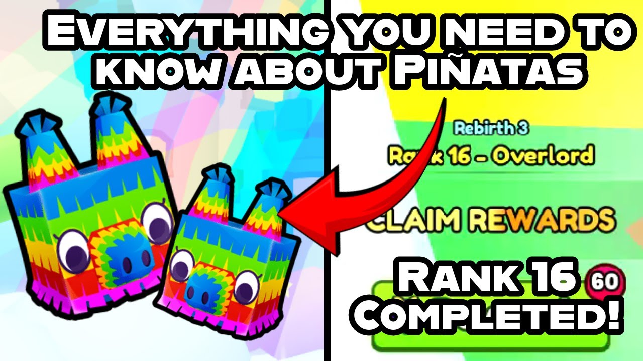 🎊 EVERYTHING YOU NEED TO KNOW ABOUT PIÑATA IN PET SIMULATOR 99 - YouTube