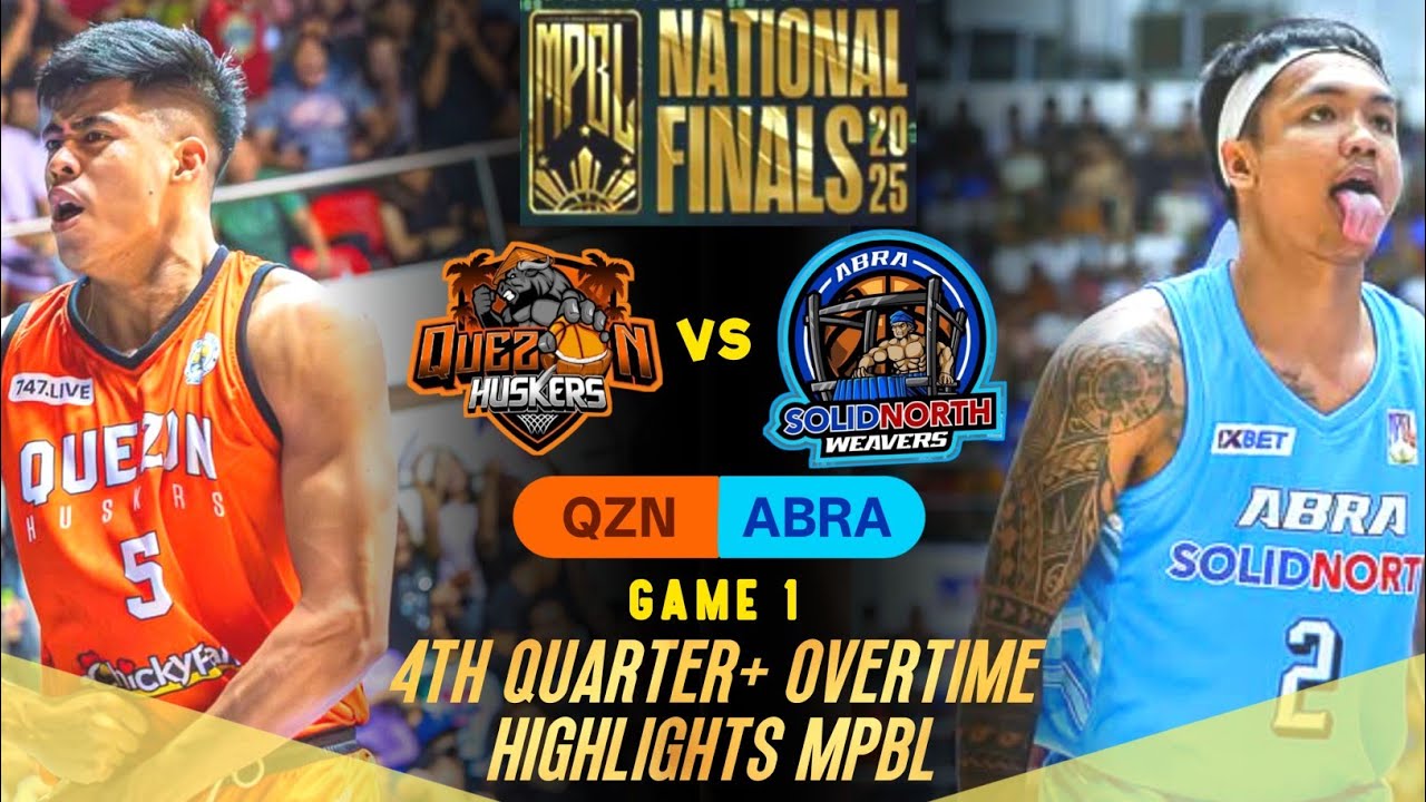 GANDA NG LABAN! MPBL FINALS GAME 1: 4TH QUARTER + OVERTIME HIGHLIGHTS ...