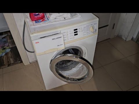 NEW WASHING MACHINE AEG ÖKO LAVAMAT 88840 UPDATE!!! Review - YouTube