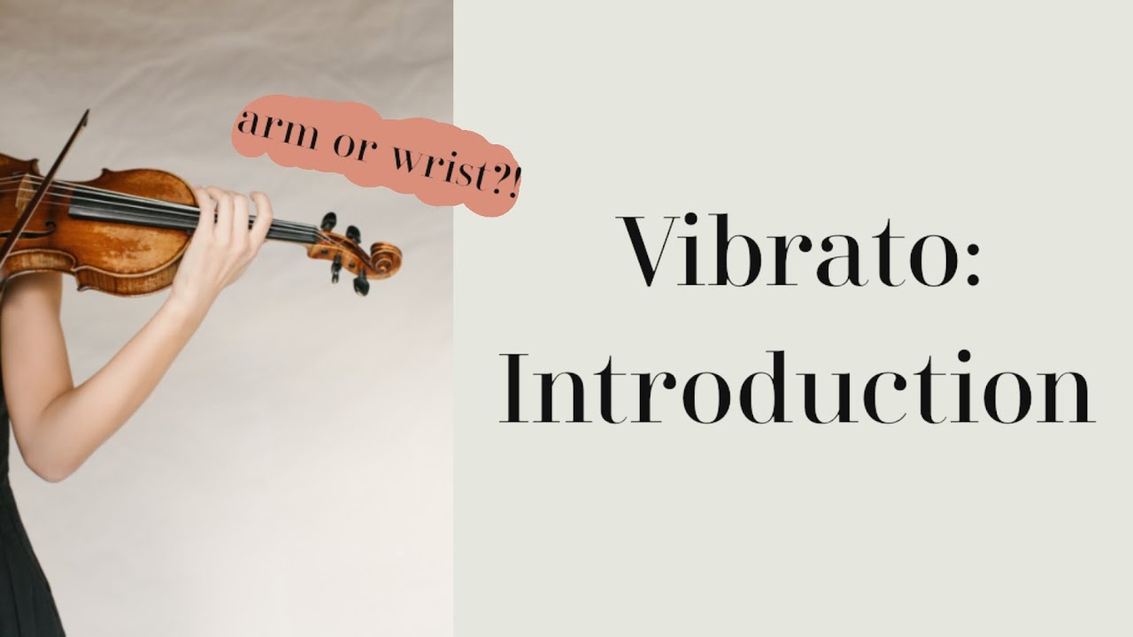 How To Vibrato On The Violin: Introduction - YouTube