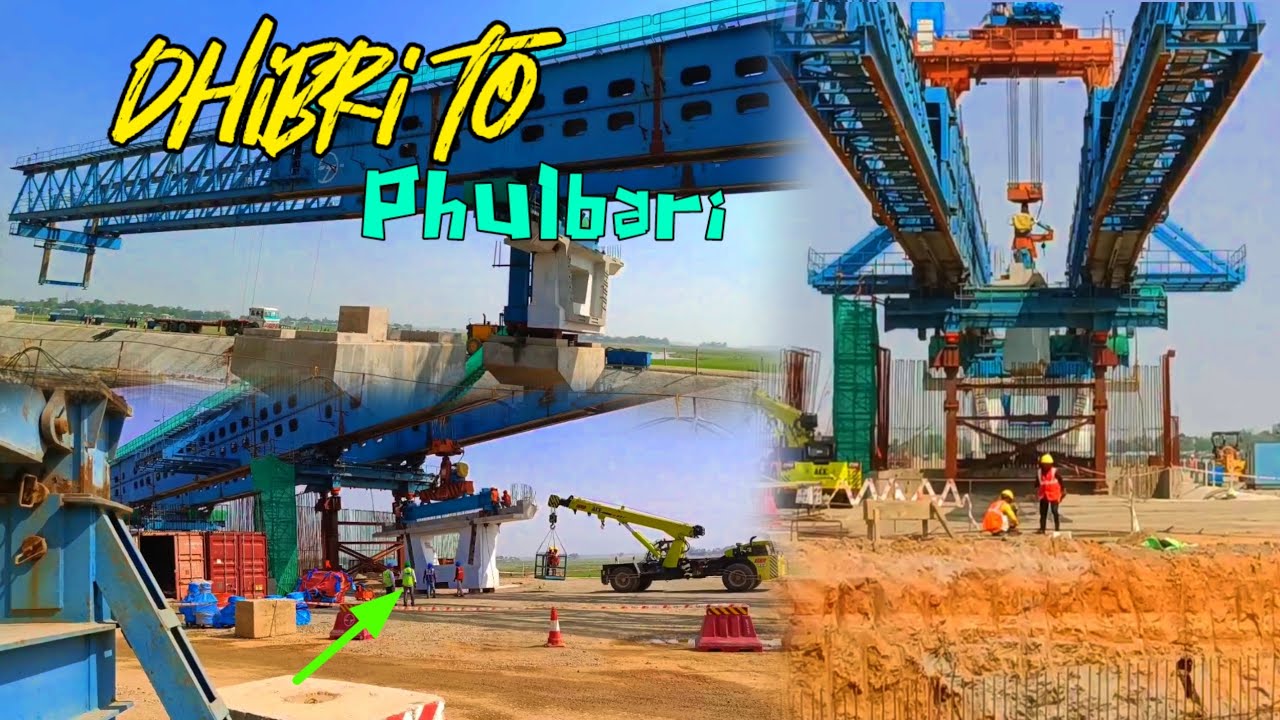 Dhubri To Phulbari Bridge 2 February 2024 New Updates @habil_vlogs ...