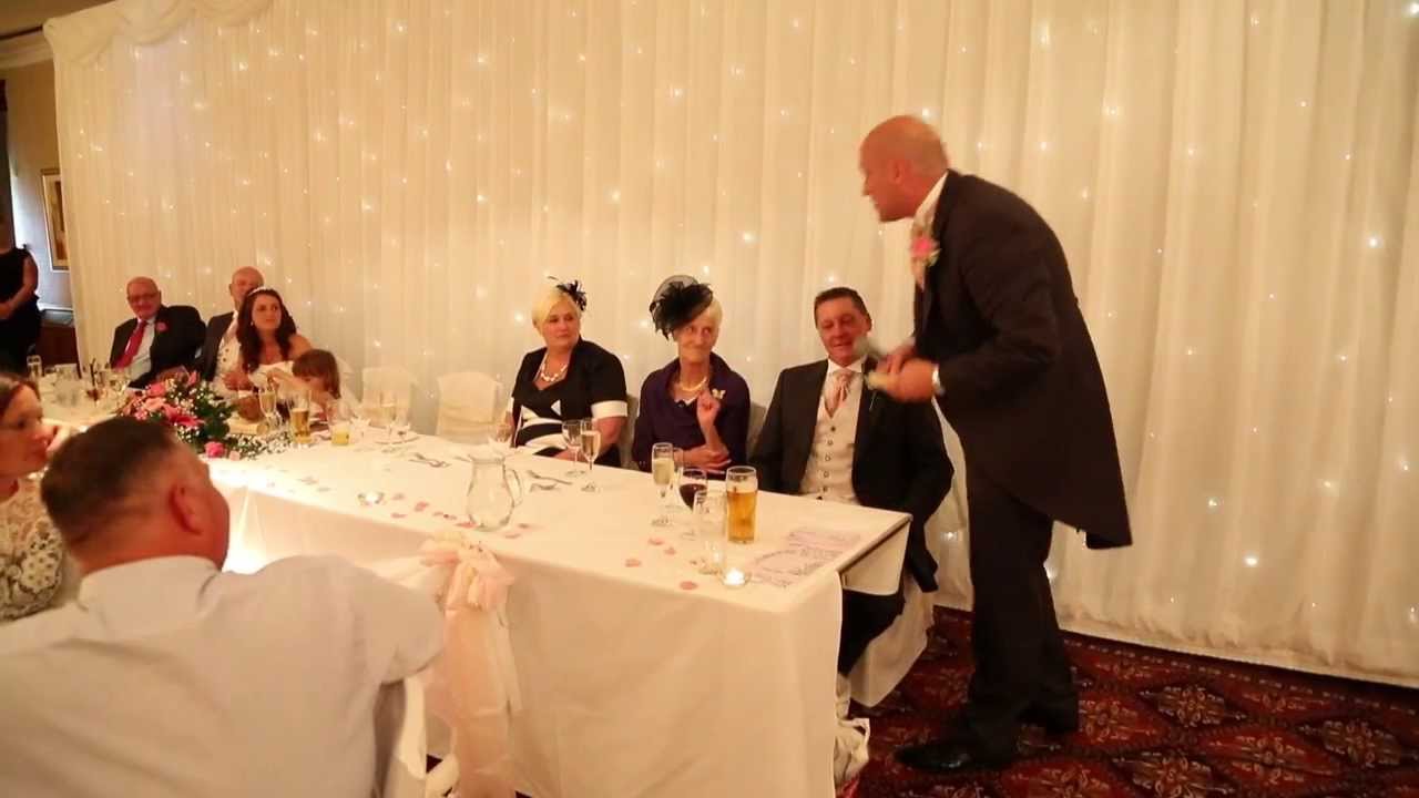 CARL STAIRS Best Groom Speech EVER Featuring Lewis Clay - YouTube