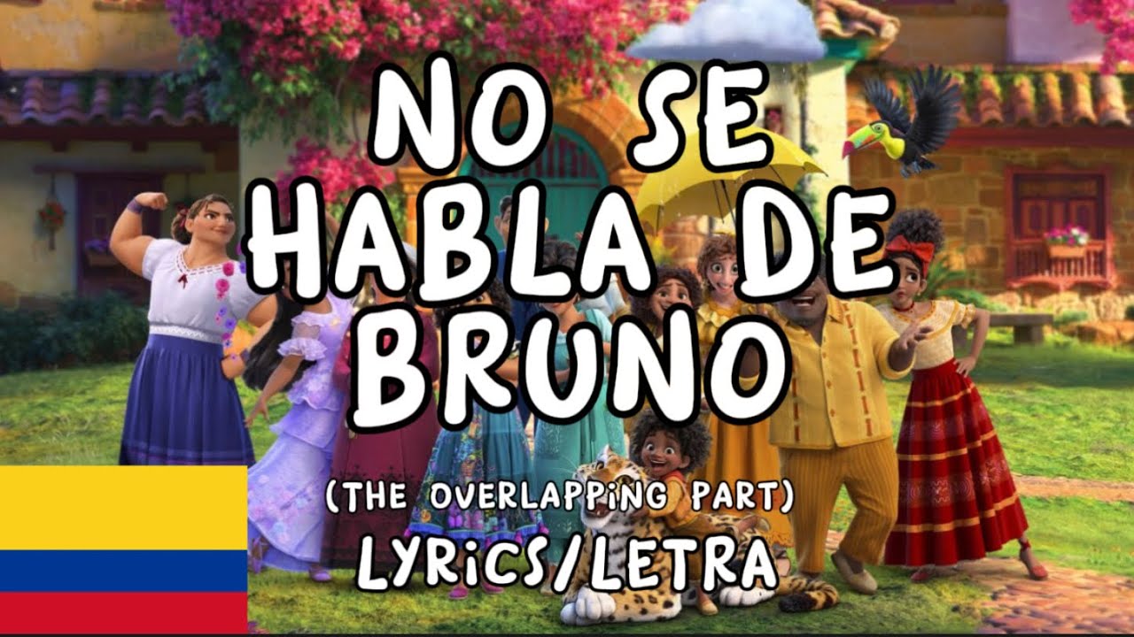 The overlapping part of We Don’t Talk About Bruno (Spanish) but with ...
