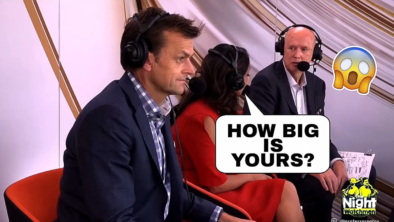 Isha Guha said" HOW BIG IS YOURS" in Live Commentary! funny cricket ...