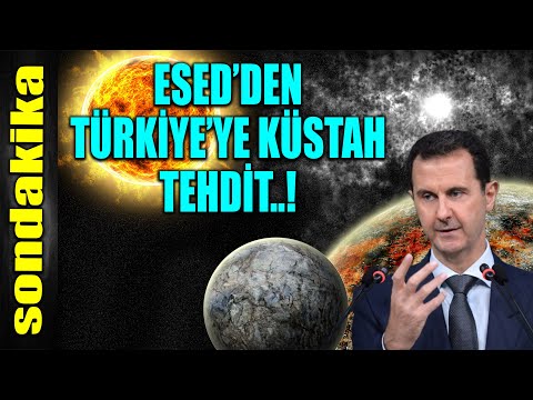 #sondakika BEŞER ESED'DEN TÜRKİYE'YE AKILALMAZ TEHDİT..!!