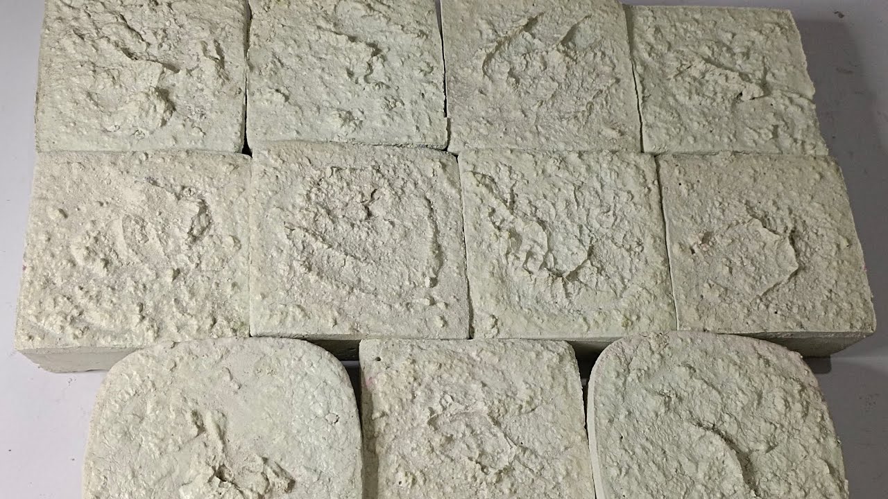 Super Fragile White Block 🤍 Smooth Powder Flow#asmr #crunchycrumbles # ...