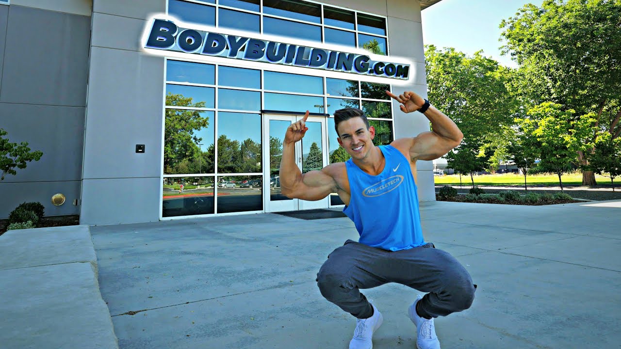 BODYBUILDING.COM PHOTO SHOOT - YouTube