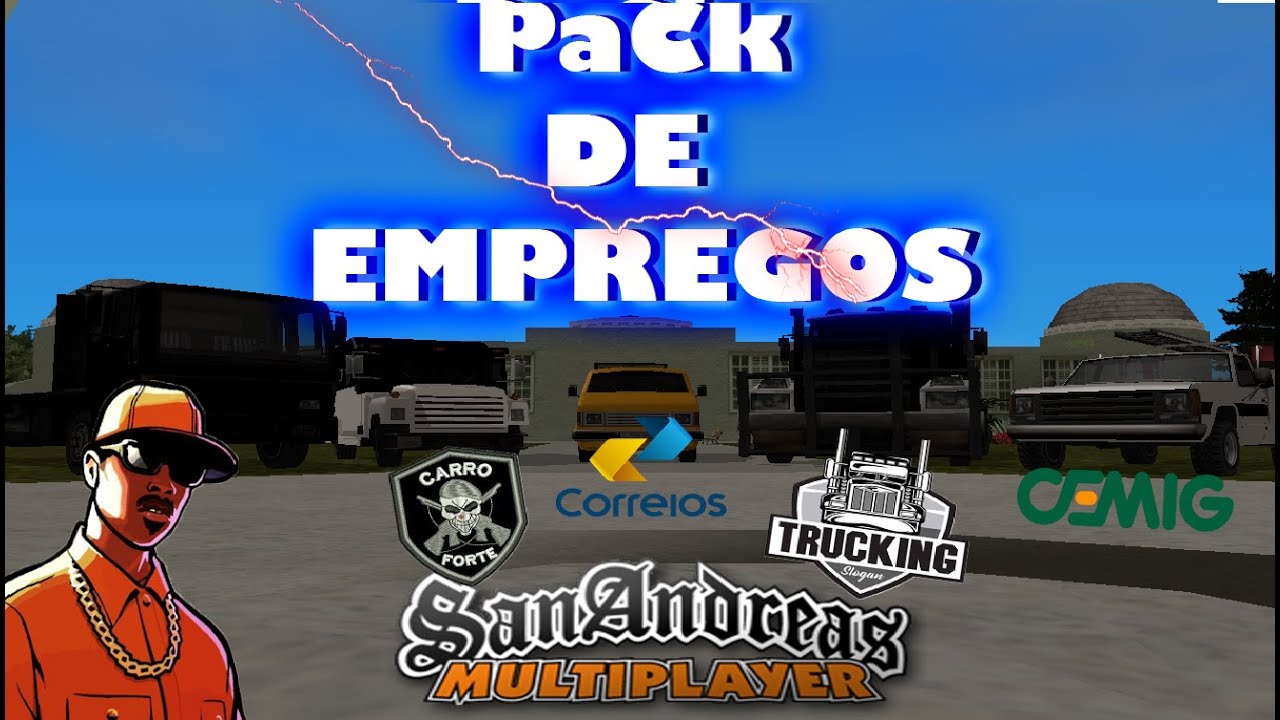 [FS SAMP] Pack de Empregos (Android e Pc) - RP - YouTube