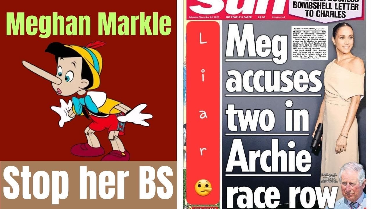 Meghan's CONFESSION 🥱 New Titles: Prince & Princess Pinocchio 🤥 - YouTube