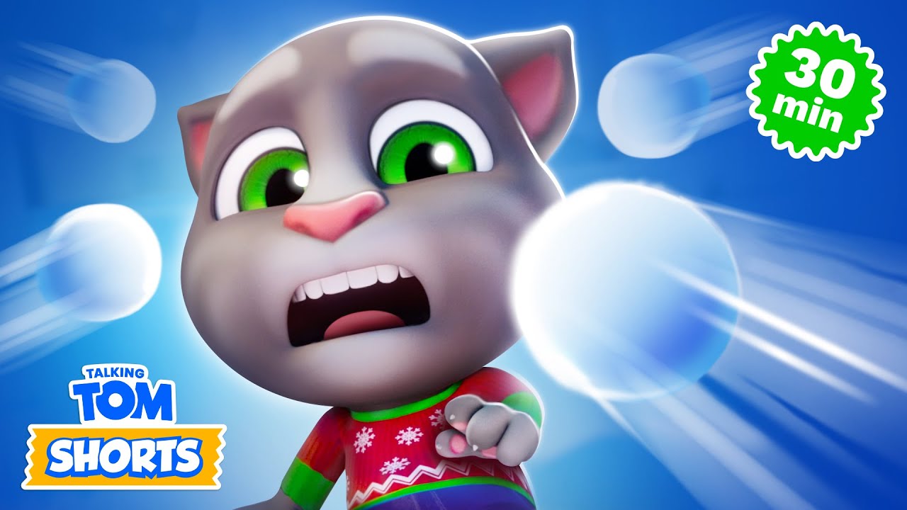 Snowball Fun! 🎄 Talking Tom Shorts Compilation - YouTube