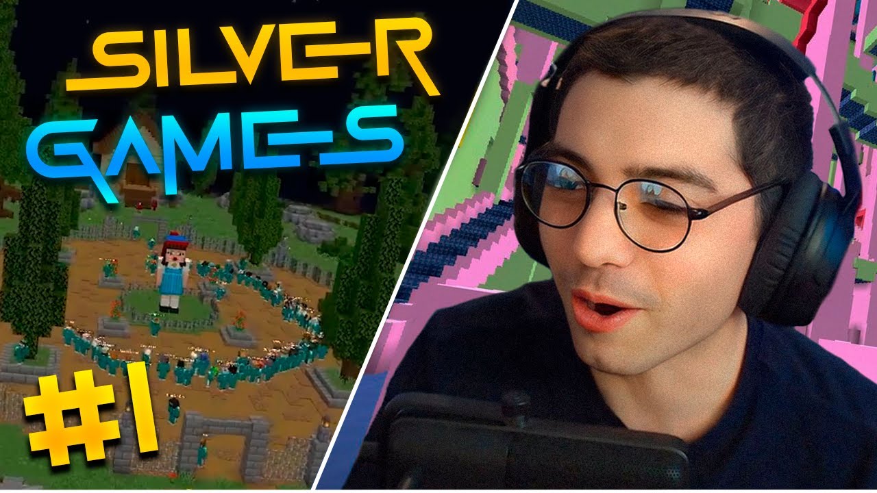 SOBREVIVIENDO EN LOS SILVER GAMES 🐙 DÍA 1 - YouTube