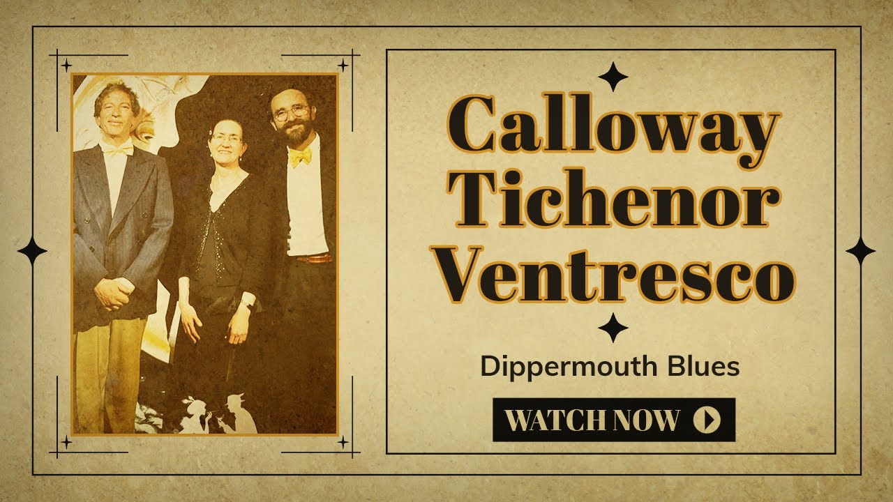 Dippermouth Blues - Calloway, Tichenor, Ventresco Trio - YouTube