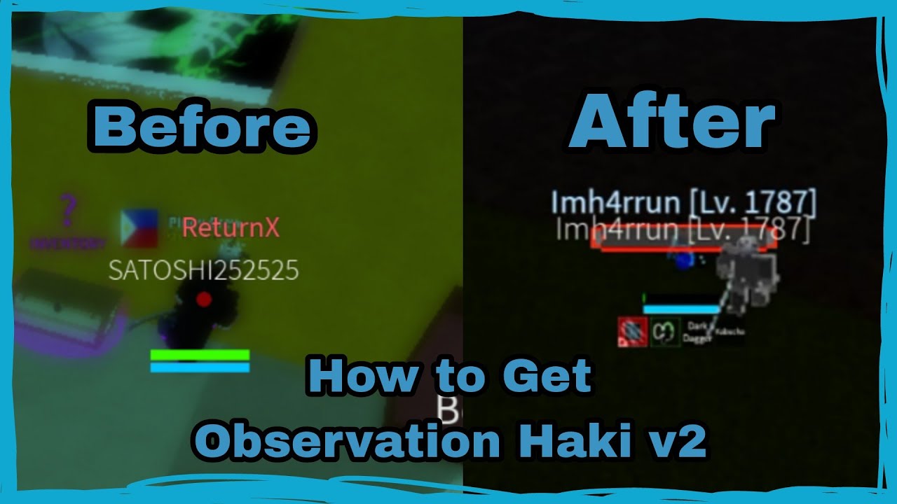 HOW TO GET Observation Haki v2!! | Blox Fruits - YouTube