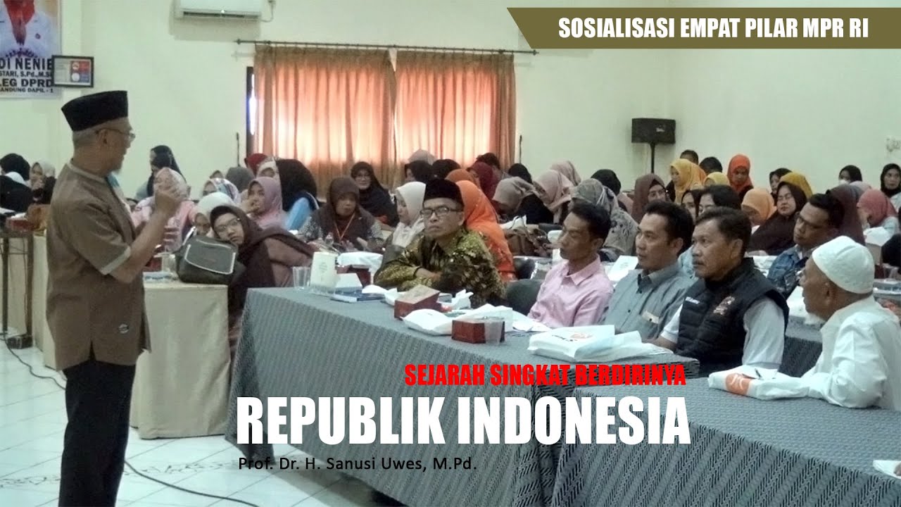 SEJARAH PANCASILA INDONESIA | Prof. Dr. H. Sanusi Uwes, M.Pd. - YouTube