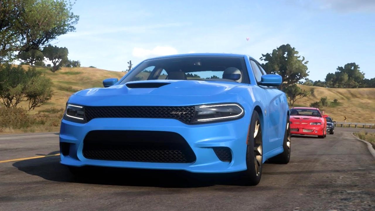 Dodge Charger SRT Hellcat // Volcan Sprint Road Race - YouTube
