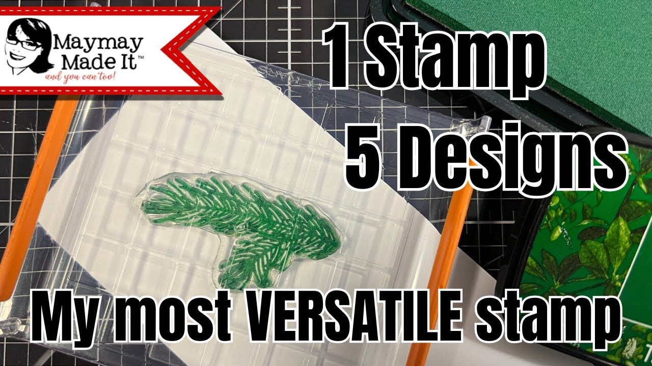 The little stamp that could..and could and could! Not stamp set, one ...