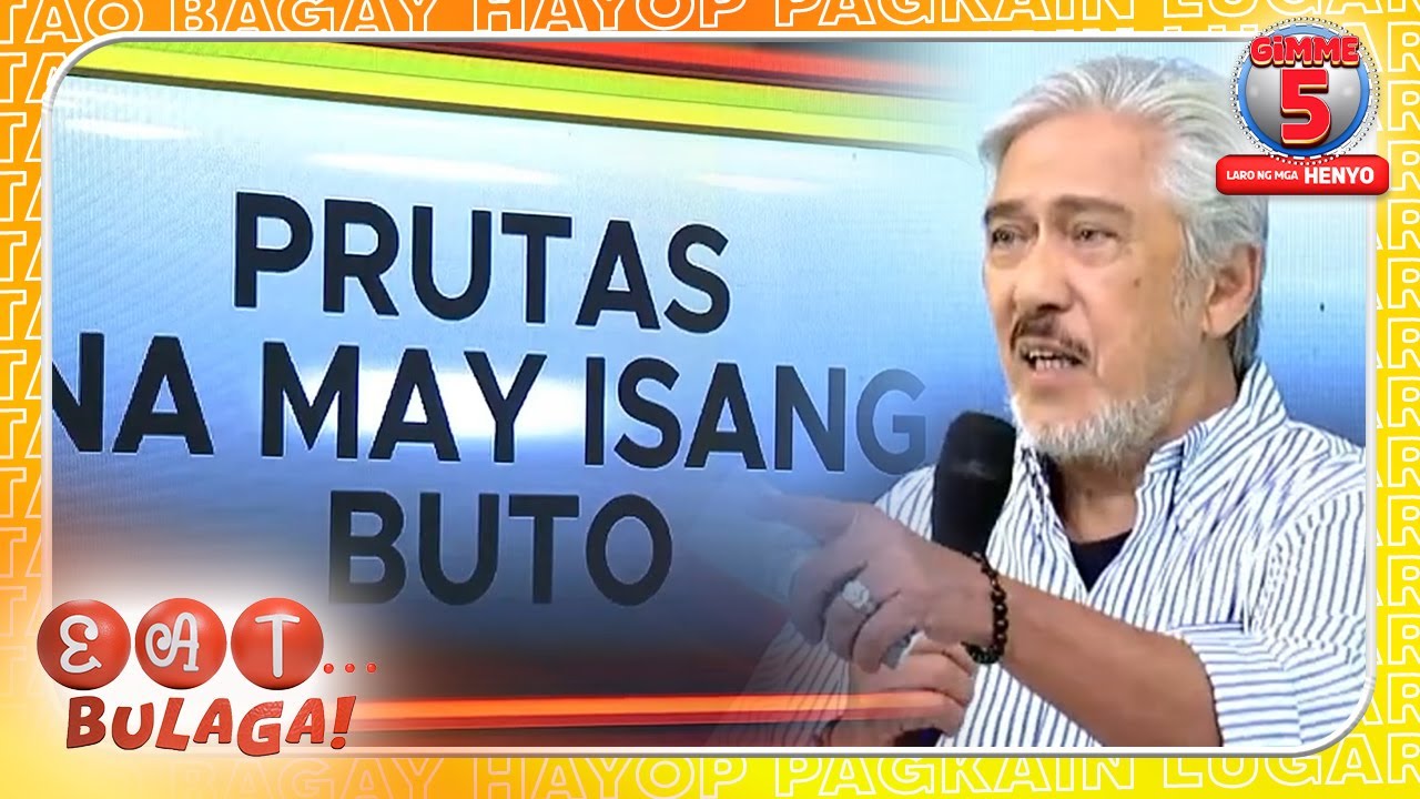 Mga prutas na isa lang ang buto, anu-ano nga ba? | GIMME 5 | EAT BULAGA ...