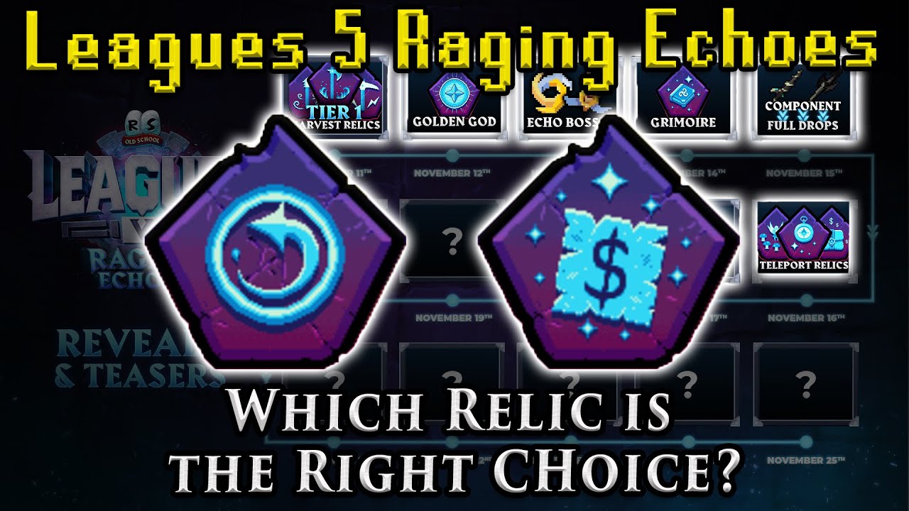Which of these TITAN Relics is the Right Choice for Leagues 5? - YouTube