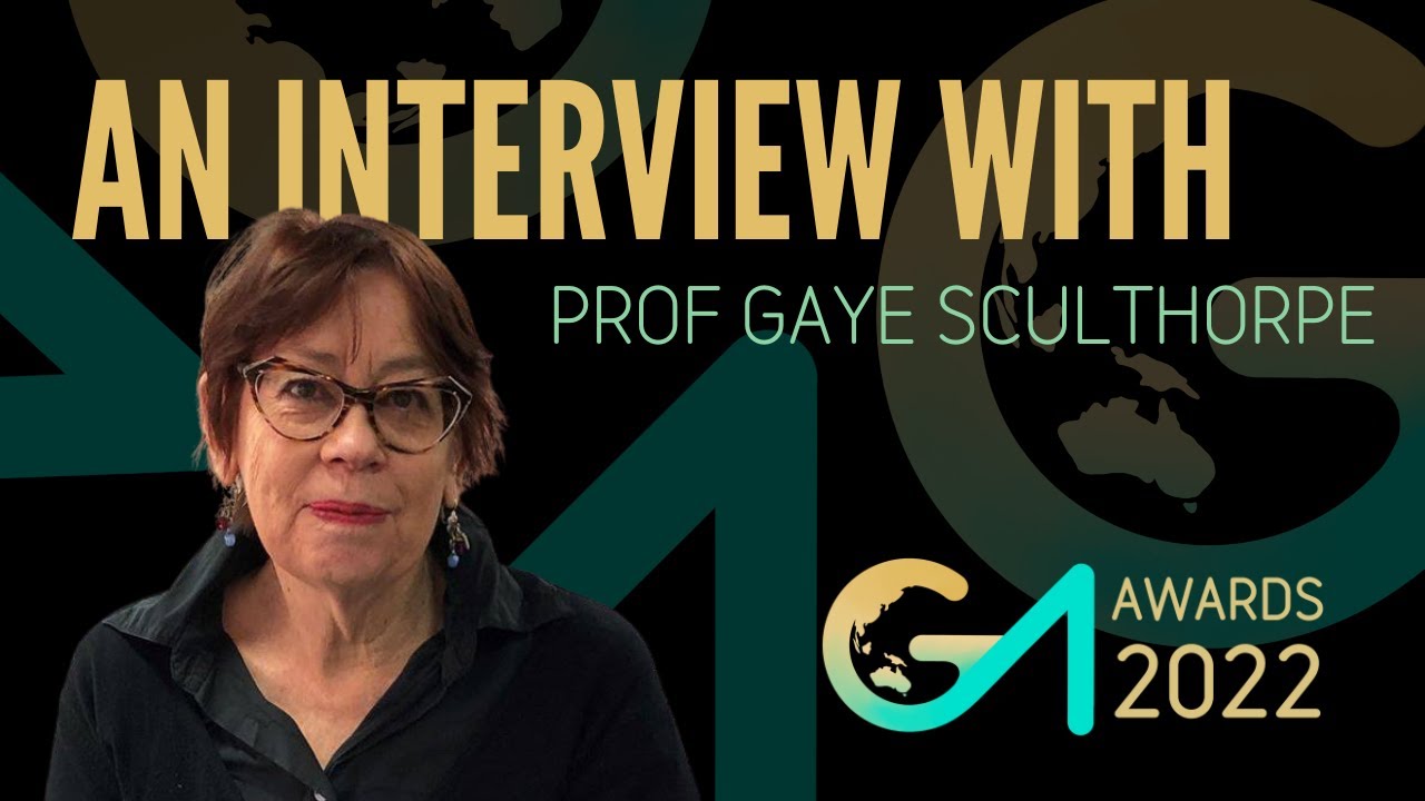 Professor Gaye Sculthorpe | 2022 Global Impact Awardee - YouTube