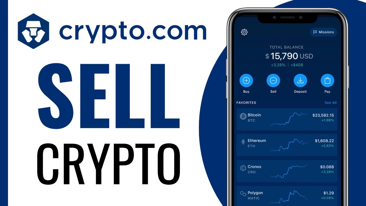 How To Sell Crypto On Crypto.com - Full Guide (2025) - YouTube