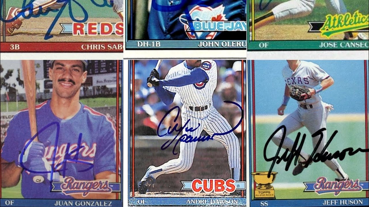 1991 Topps Baseball Complete Set - A TTM Set Breakdown (How Many ...