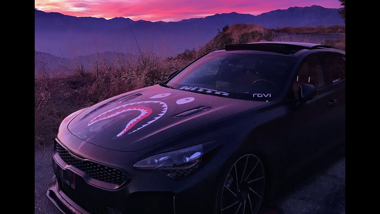 BAPE Stinger GT Glendora Mt. cruise & VF Engineerings Huracan ...