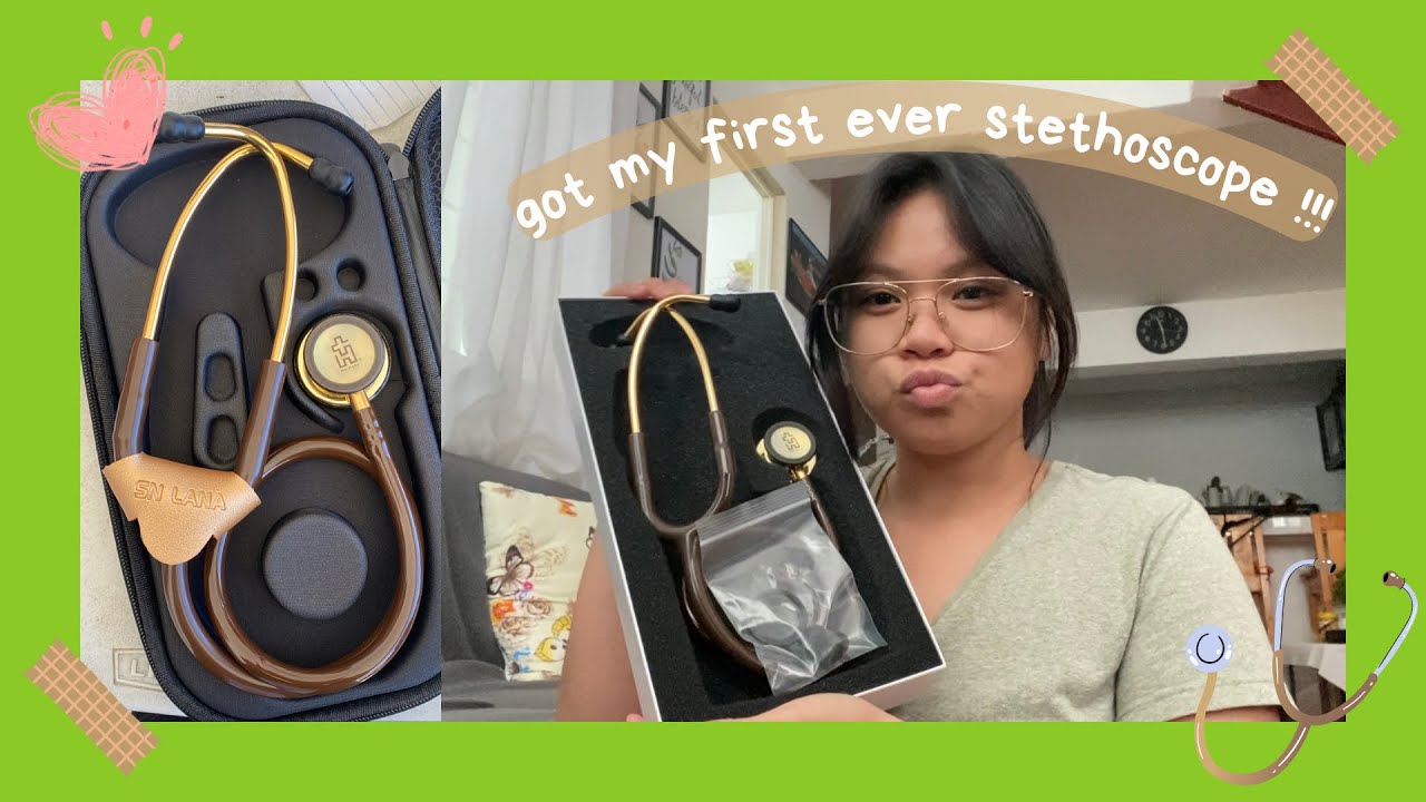 got my first ever stethoscope !!! 🩺🫀 - YouTube