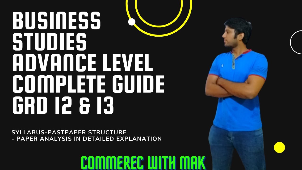 Complete Guide to A/L Business Studies - YouTube