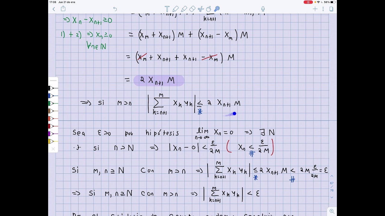 Demostración del criterio de Dirichlet - YouTube