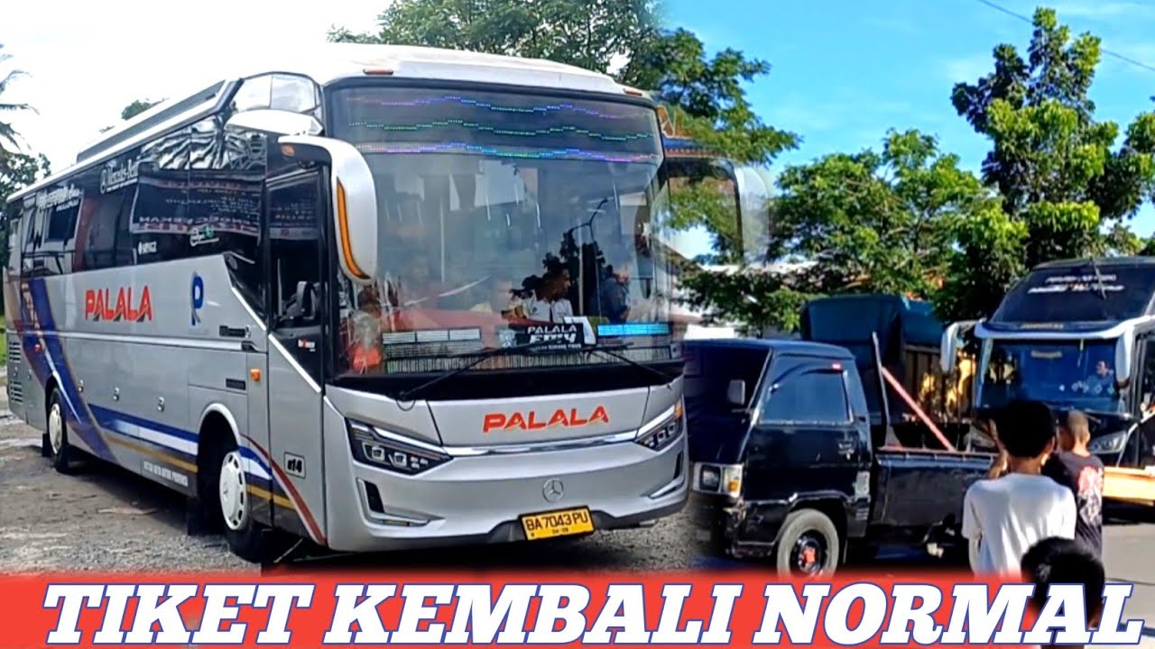bus ini perdana lewat apakah buka trayek??? palala tiket kembali normal ...