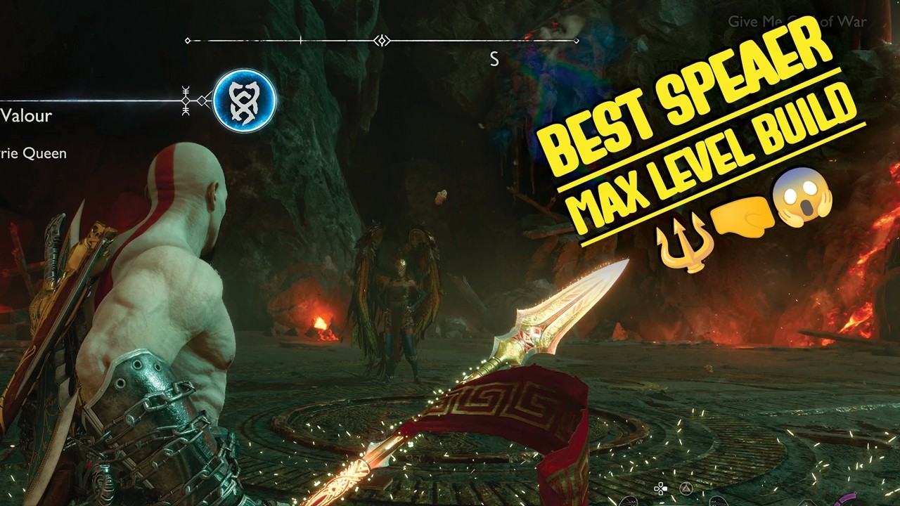 God of War Ragnarok Best Spear Build 🔱🤜😱 GOW Ragnarok | Max Kratos | 4K ...