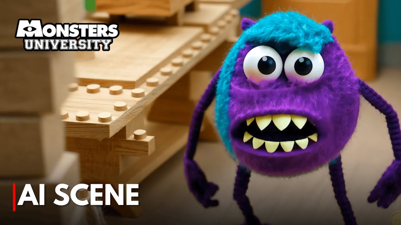 MONSTERS UNIVERSITY Mike Wazowski Scene! But it’s Ruined By Al! - YouTube