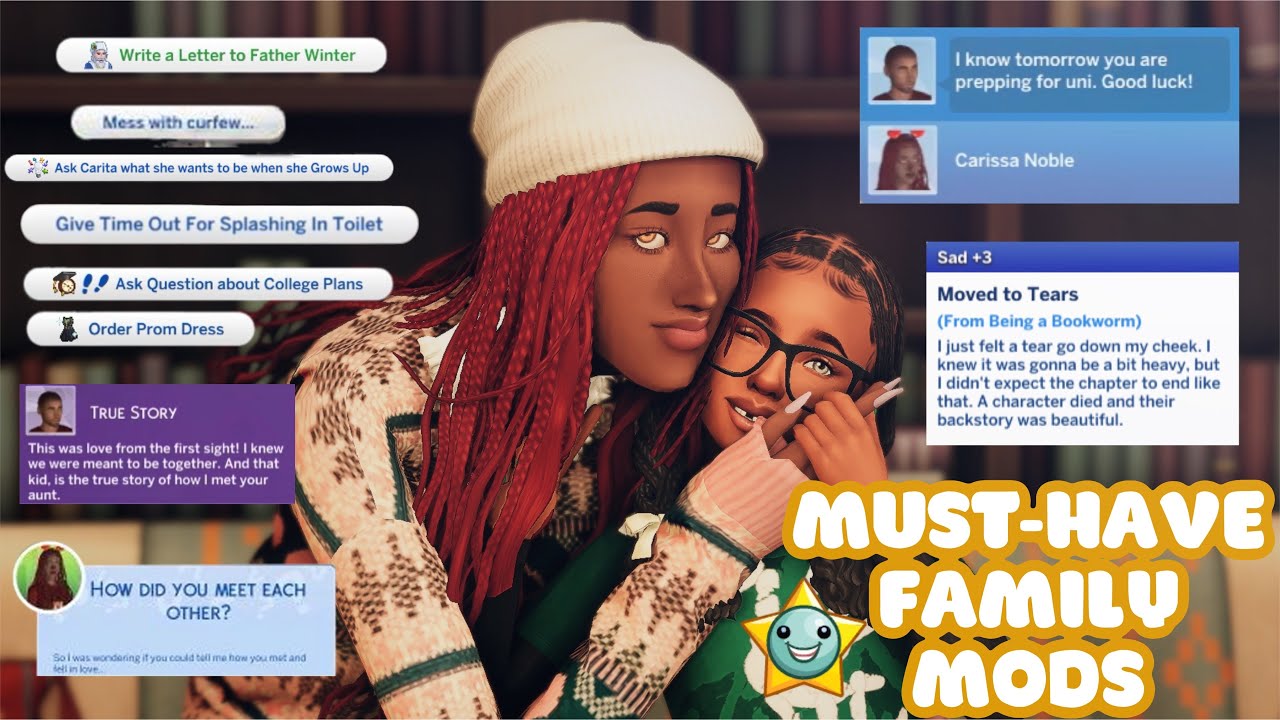 Must-Have Sims 4 small mods for BETTER family gameplay 2025 - YouTube