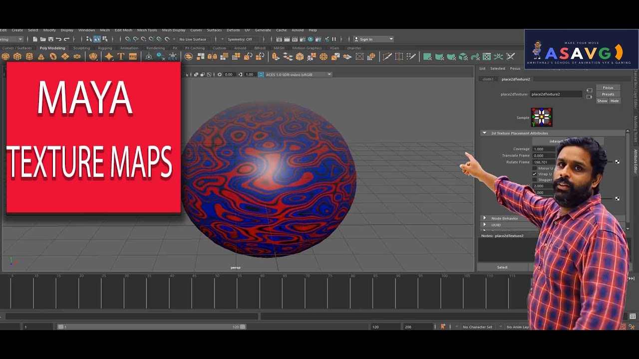 MAYA TEXTURE MAPS BASICS MALAYALAM TUTORIAL - YouTube
