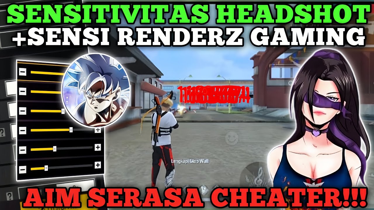 GACOR PARAH‼️ SENSITIVITAS FF AUTO HEADSHOT 2025🎯☠️ + SENSI RENDERZ GAMING 👽⚡ AIM AUTO FULL ...