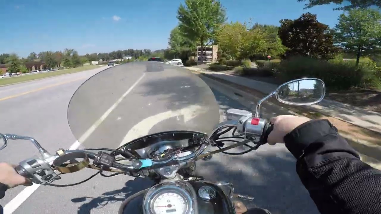 Going to Urgent Care on a Sputtering Motorcycle - YouTube